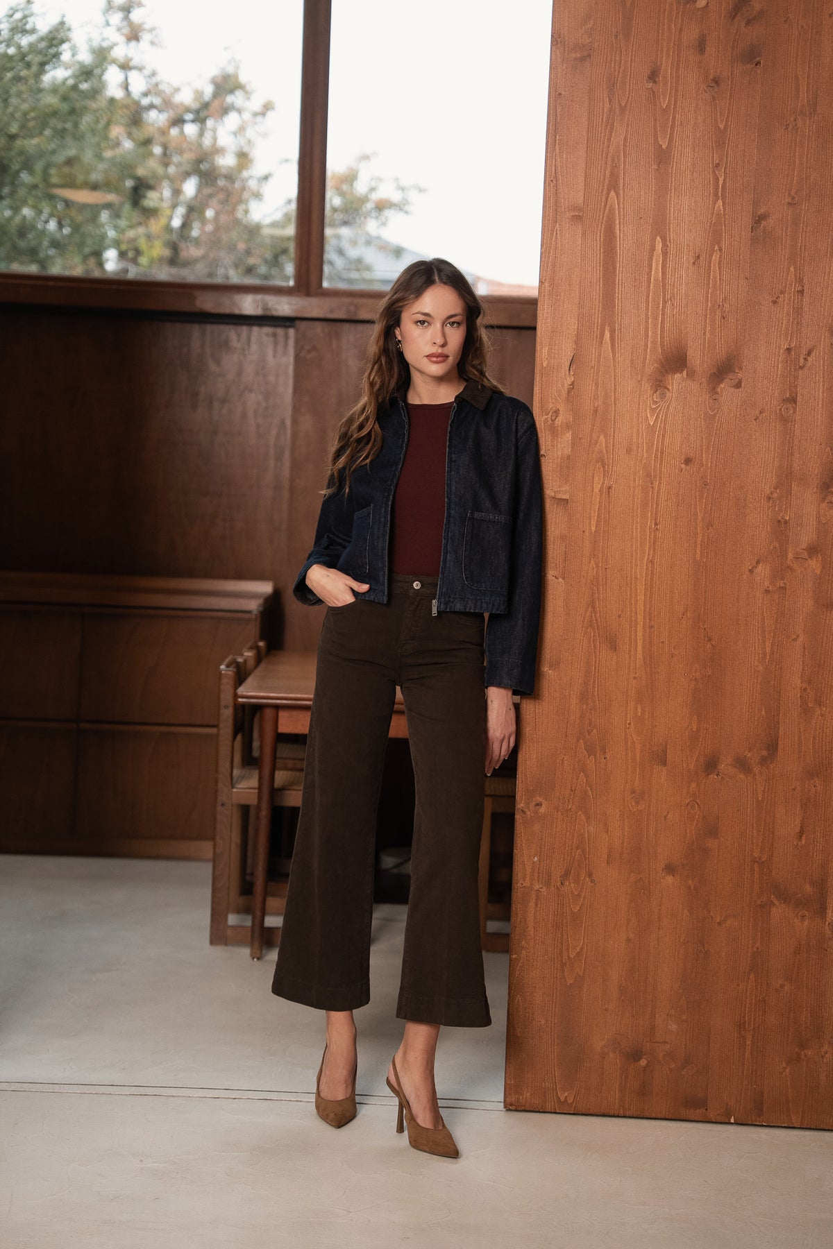 Oraije Straight Leg Jean Brown – The Edit